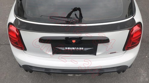 For Mini Cooper F55 F56 F57 Carbon Rear Tail Trunk Spoiler Wing Lip Car ...