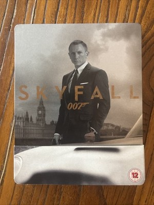 Skyfall [Blu-ray + DVD + Digital) STEELBOOK UK OOP Bond 007 🦁 | eBay ...