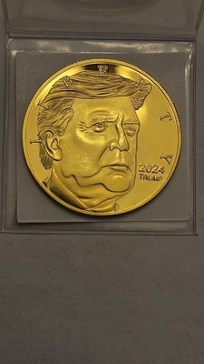 Donald Trump Liberty 2024 Commemorative Gold Coin | eBay