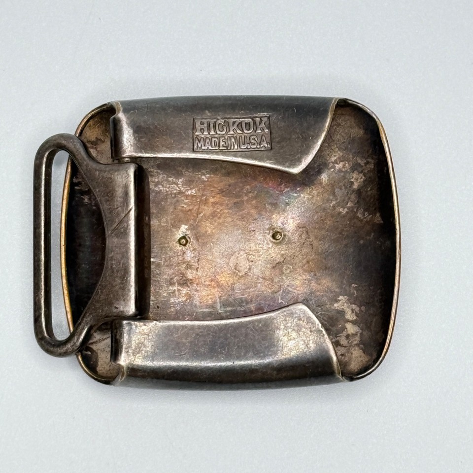 Vintage Hickok Belt Buckle Huber & Huber Motor Express Safety Champions ...