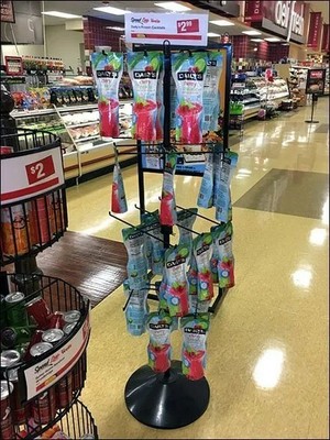 New! DAILY'S Floor Peg/Prong Rack Display Spinner Hang Merchandise w ...