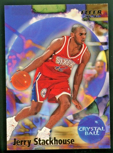 1996-97 Fleer Crystal Ball Jerry Stackhouse Card #277 | eBay