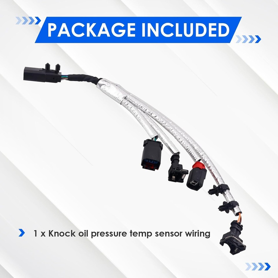 Knock Oil Pressure & Temperature Sensor Wiring For Jeep Dodge Chrysler ...