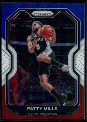 2020-21 Panini Prizm Patty Mills #66 Red White Blue San Antonio Spurs ...