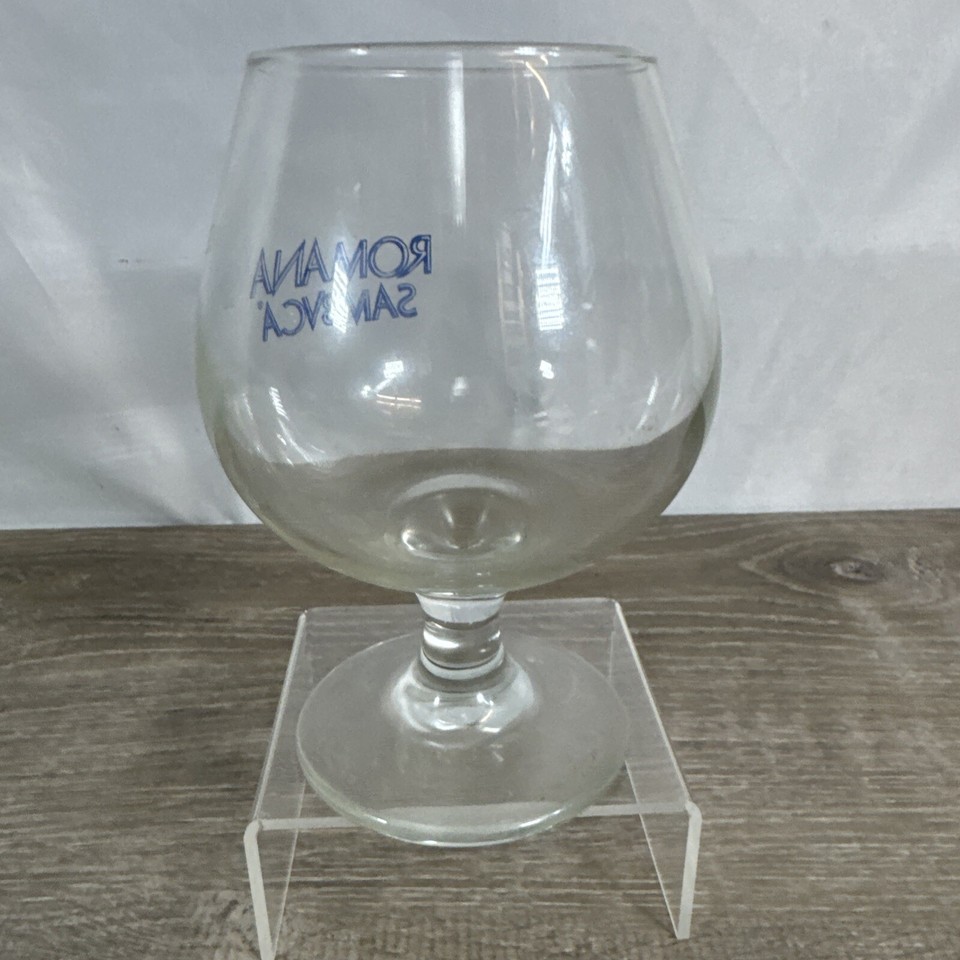 Vintage Romana Sambuca Brandy Snifters Sambvca Liqueur Congac Glass | eBay