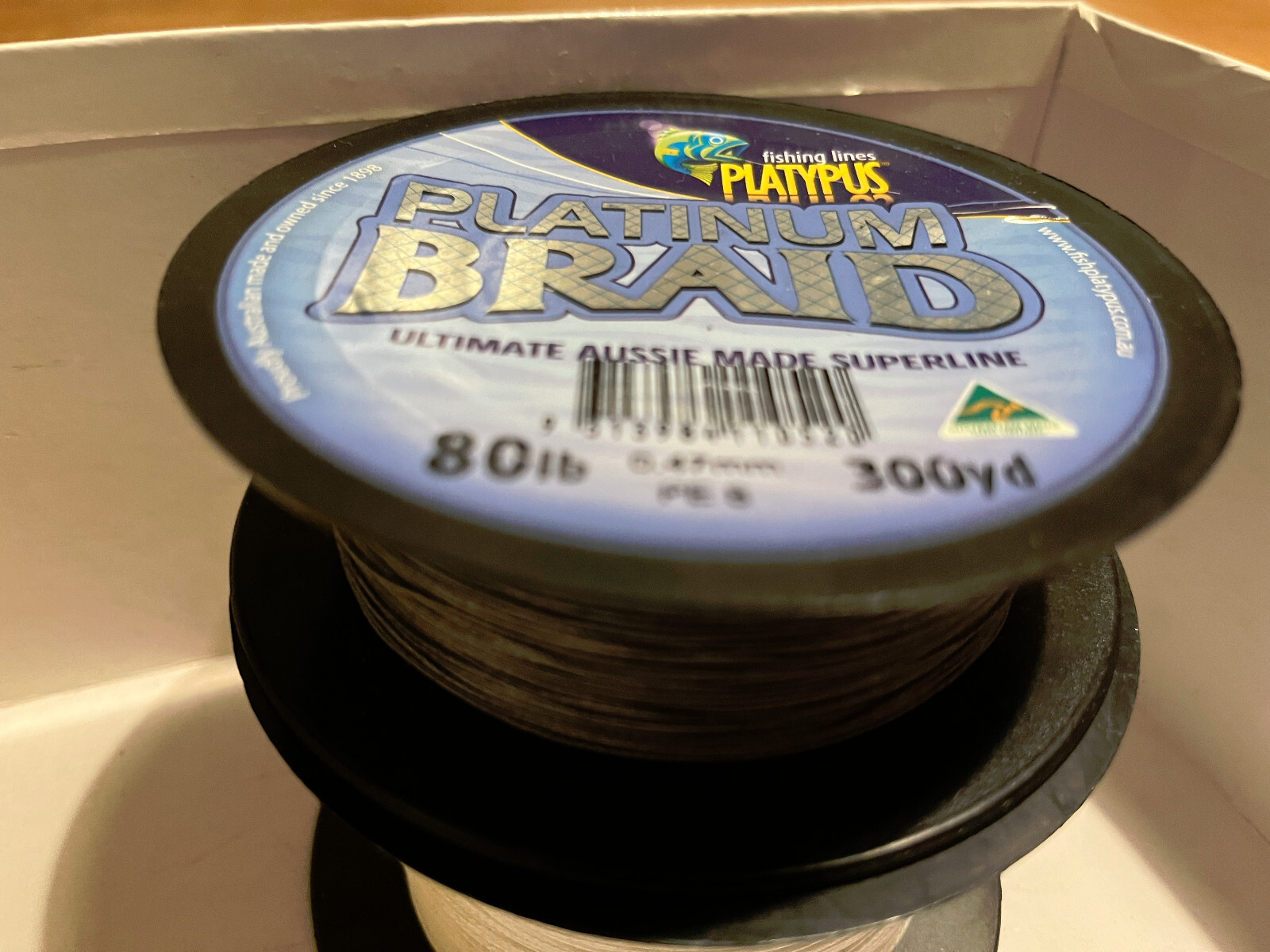Platypus Platinum Braid PE Australian braided fish fishing line | eBay ...