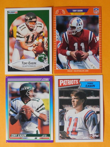 Tony Eason 4 Card Lot | eBay