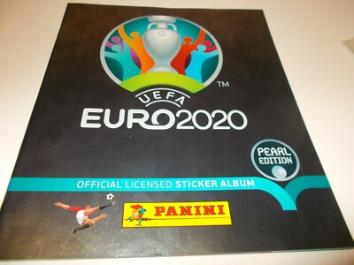 Euro 2020 empty Pearl Edition sticker album WM panini Swiss version | eBay