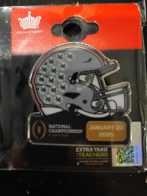 2024-2025 National Championship Ohio State Buckeyes CFP Aminco Lapel ...