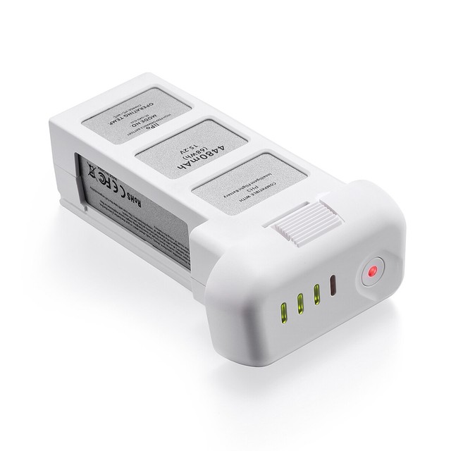 Genuine DJI Phantom 3 Intelligent Flight Battery Lipo - 4480mah 15.2v ...