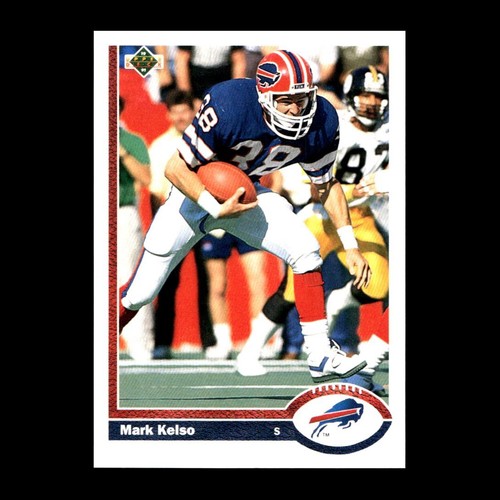 Mark Kelso 1991 Upper Deck Buffalo Bills #71 R324H 56 | eBay