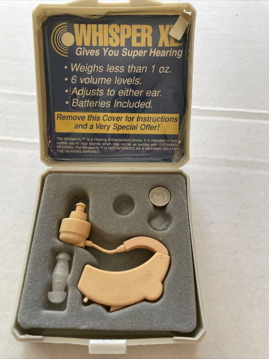 Whisper In Ear Hearing Aids