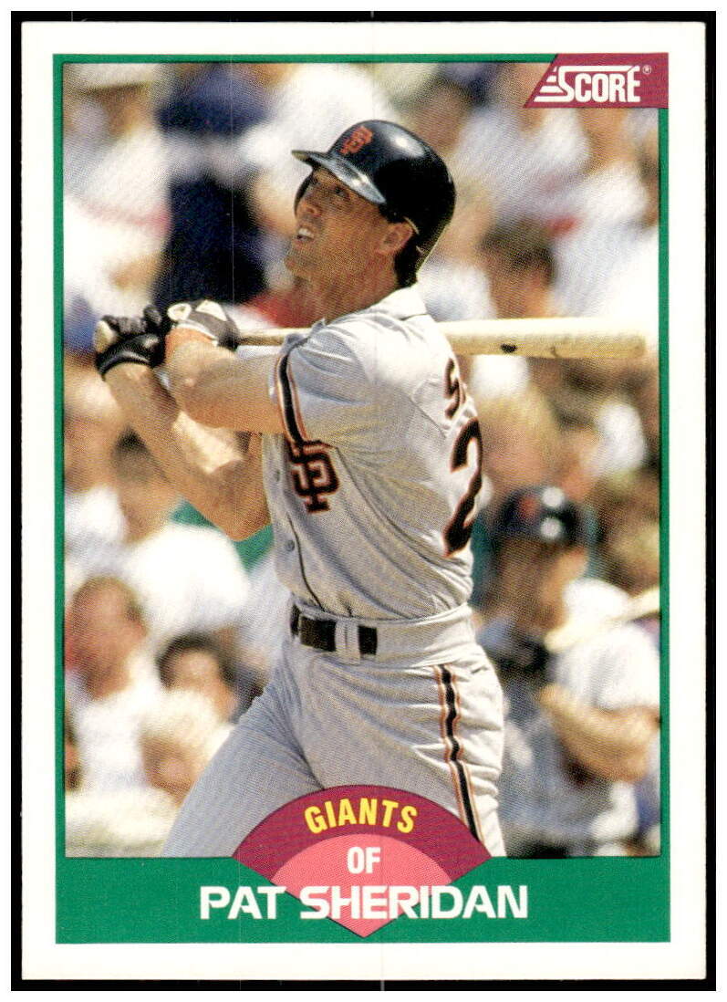 1989 Score Rookie & Traded #71T Pat Sheridan EX/NM | eBay