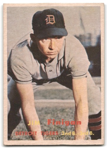 1957 TOPPS EX-MINT #248 JIM FINIGAN | eBay