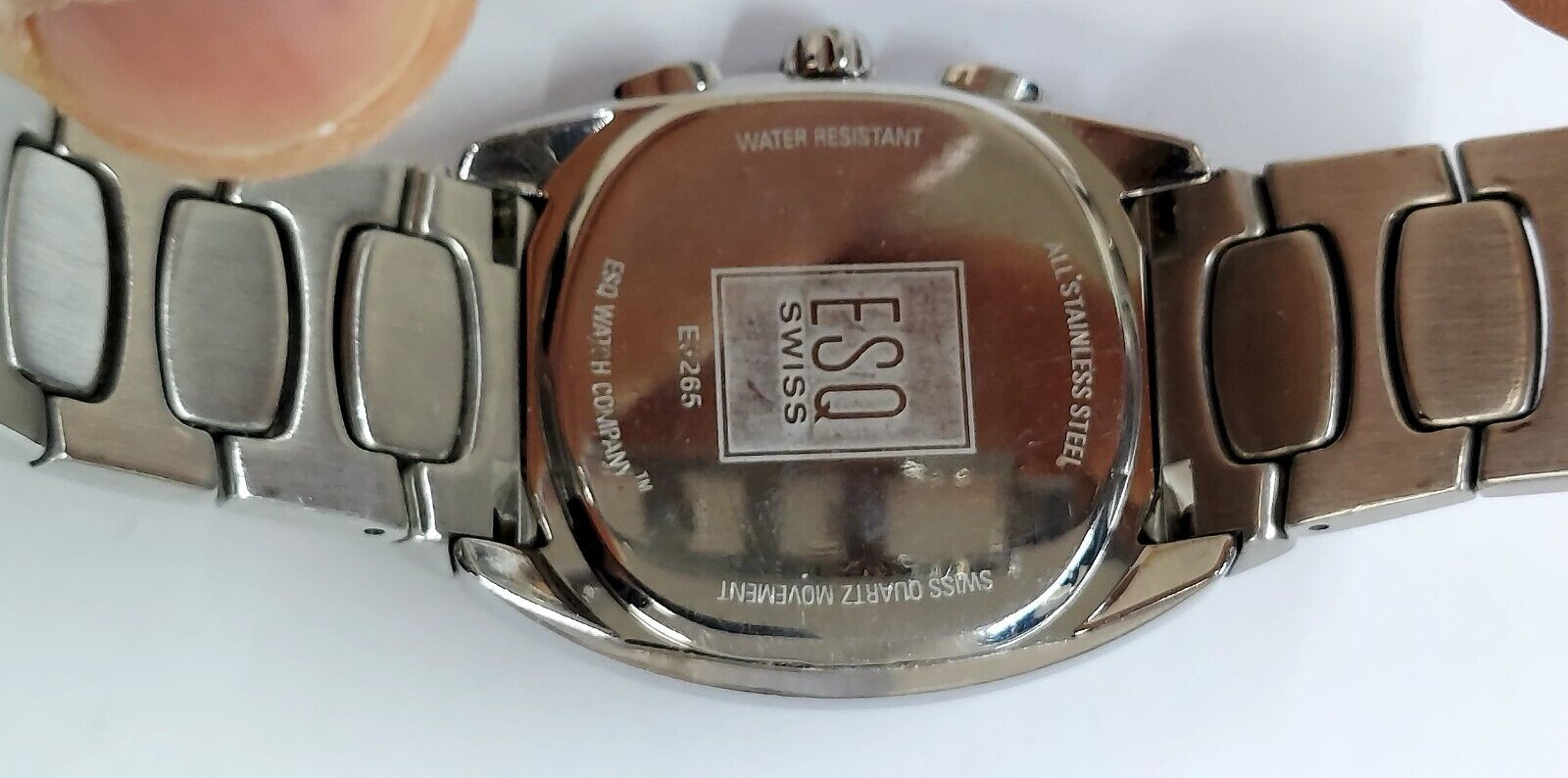ESQ by MOVADO SWISS , CHRONOGRAPH WATCH MODEL # E5265 | eBay