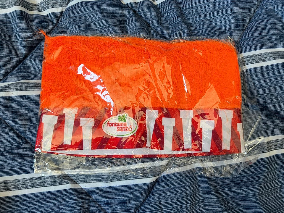 Youppi Orange fuzz hat. stadium promotion | eBay