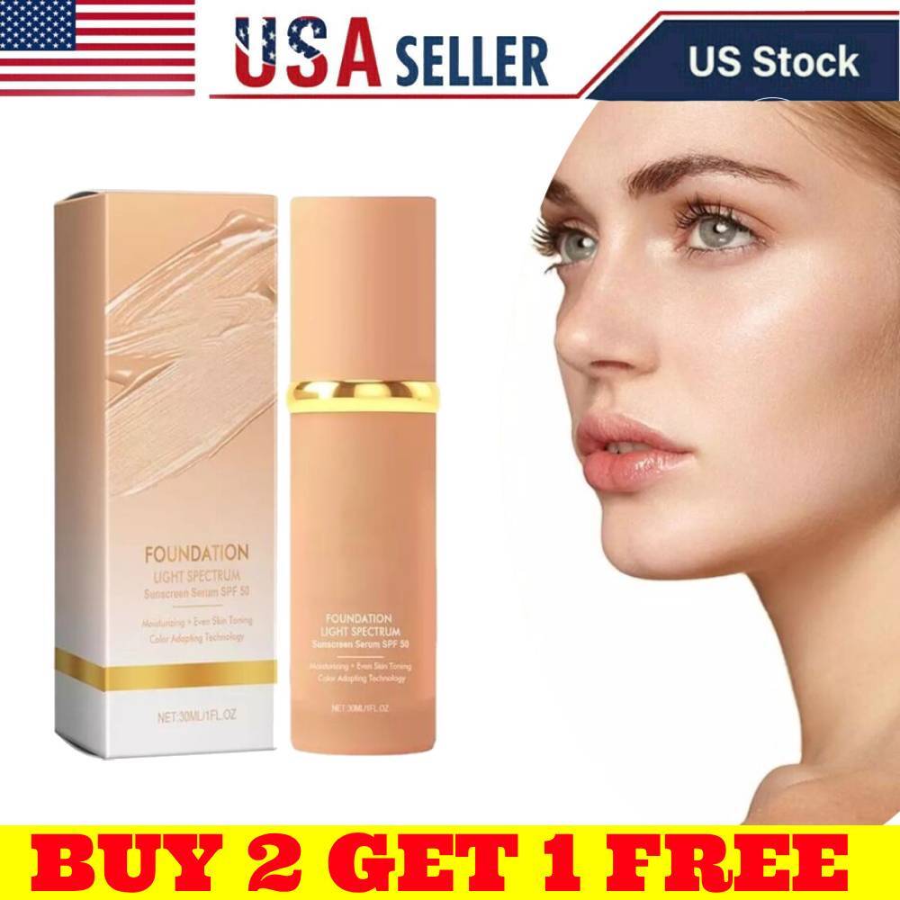 4 in 1 Biomimic Foundation Light Spectrum Foundation Liquid 1.0oz/ 30g ...