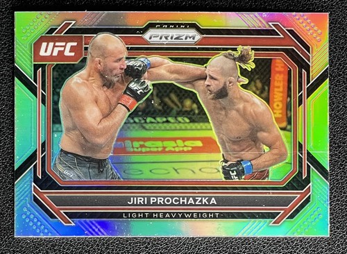 2023 Panini Prizm UFC Jiri Prochazka #54 Silver Prizm - Light ...