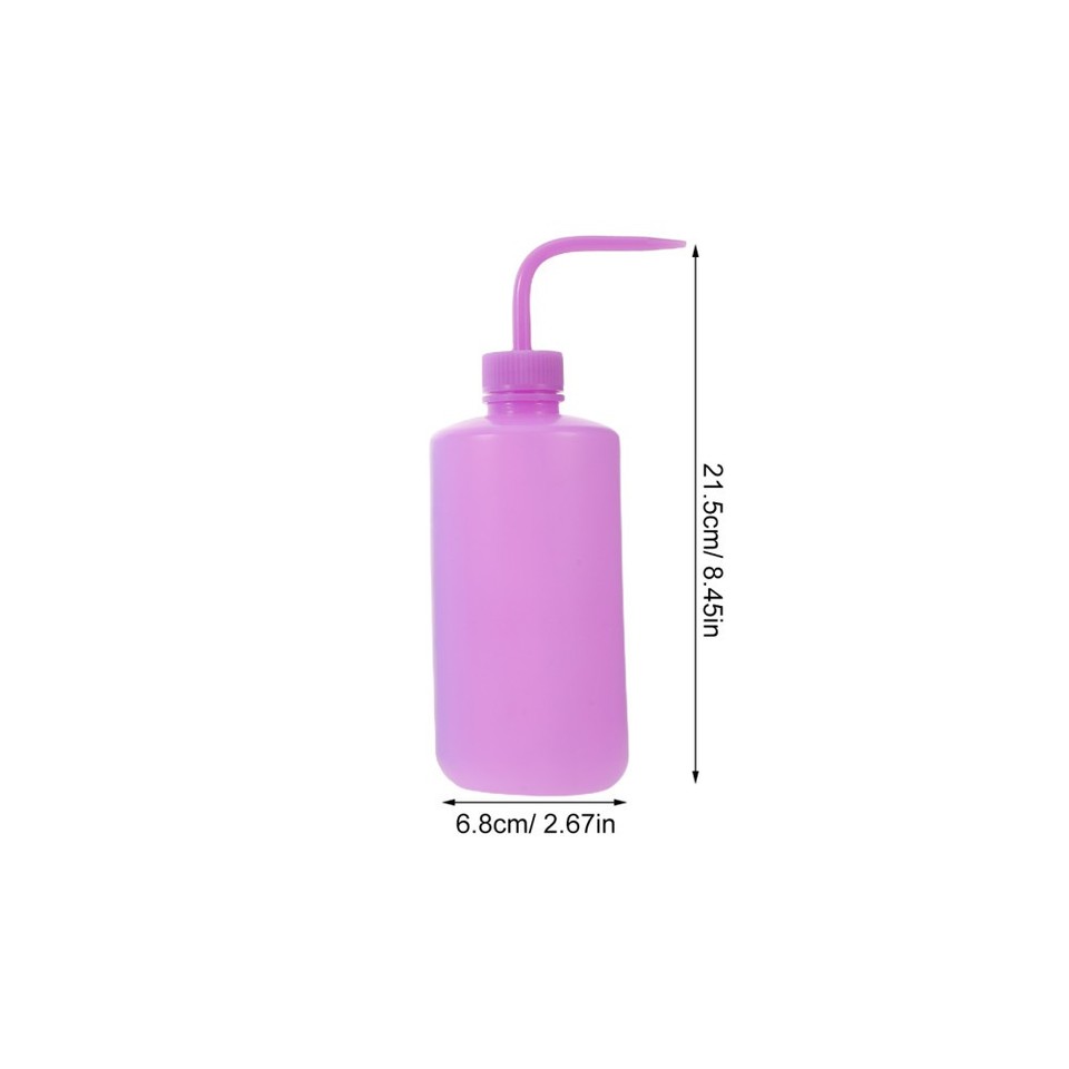 5PCS 500ML Plastic Eyelash Water Bottle - Squeeze Wash Squirt Bottles ...