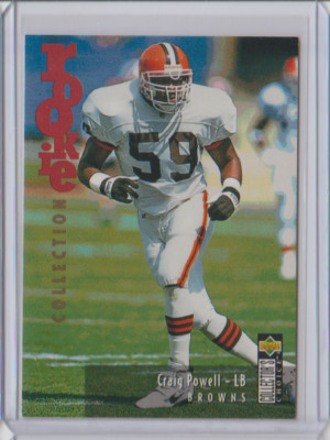 1995 Collector's Choice Update Rookie Card #U13 Craig Powell Cleveland ...