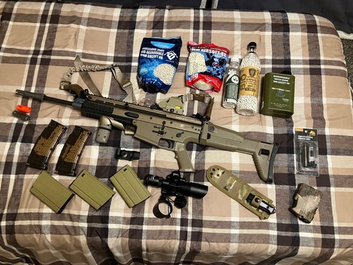 Very Nice Lot - VFC FN Herstal Licensed Airsoft Assault Rifle Highly ...