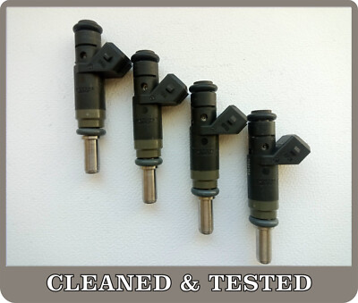 Injectors Siemens 7506158 BMW E87 E46 E90 E83 E85 N42 N45 N46 x 4 CLEAN ...