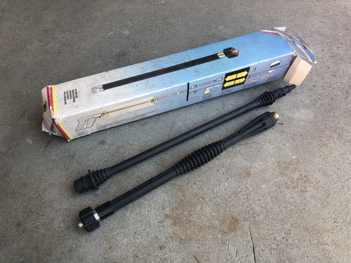 Lot Of 2x High Pressure Washer Gun Extension Car Wash Metal Lance Rods ...