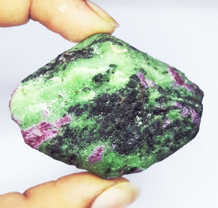 310.77 Ct Untreated Loose Gemstone Natural Ruby Zoisite Rough Cut Certified Gems | eBay