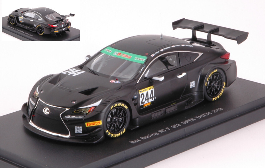 1:43 Scale Model Car Ebbro Max Racing RC F GT3 No. 244 Super Taikyu ...