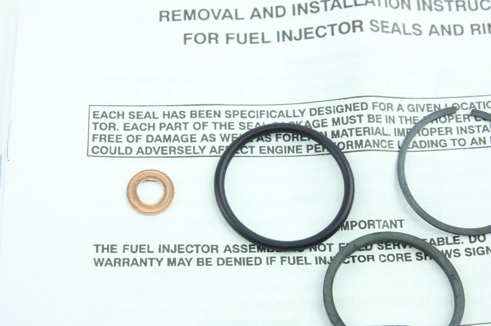 Genuine Motorcraft CM5010 Injector O-Ring Kit 7.3 Power Stroke Ford ...