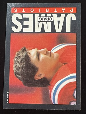 Craig James 1985 Topps #328 | eBay