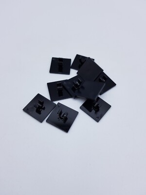 LEGO LOT 10 X PANNEAU 2X2 W SNAP NOIR REF 15210 / 65673 / 6323189 *NEUF ...