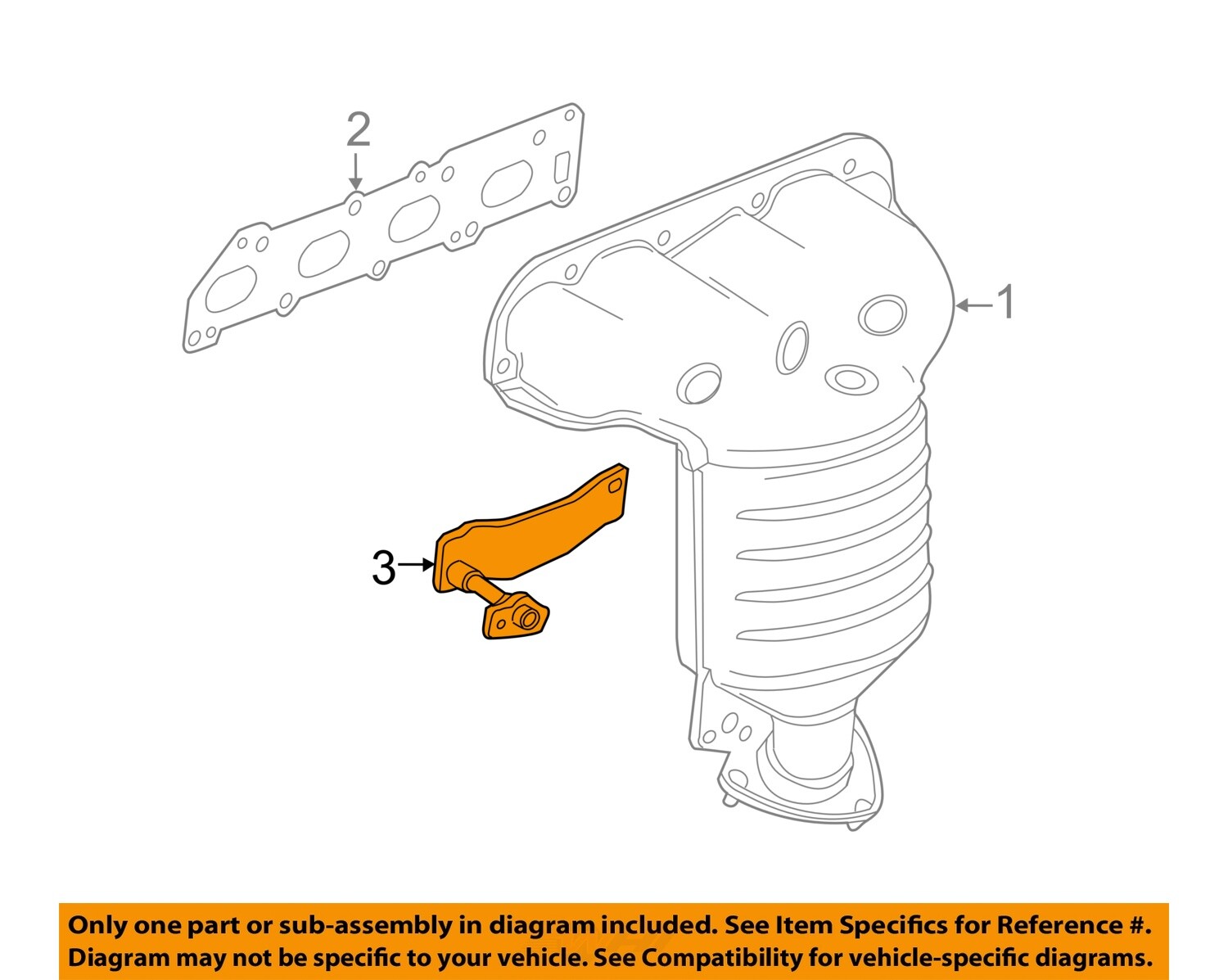 GM OEM Exhaust Manifold-Exhaust Manifold Brace 55569303 | eBay