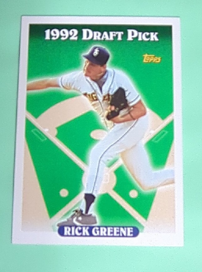 1993 Topps Detroit Tigers Baseball Card #233 Rick Greene | eBay
