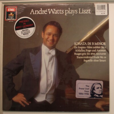 Andre Watts Lp Plays Liszt Album 2 On Emi - Sealed / Sealed (Hype ...