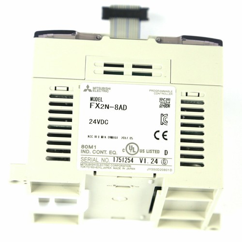MITSUBISHI FX2N-8AD FX2N8AD Programmable Logic Controller PLC Expansion ...