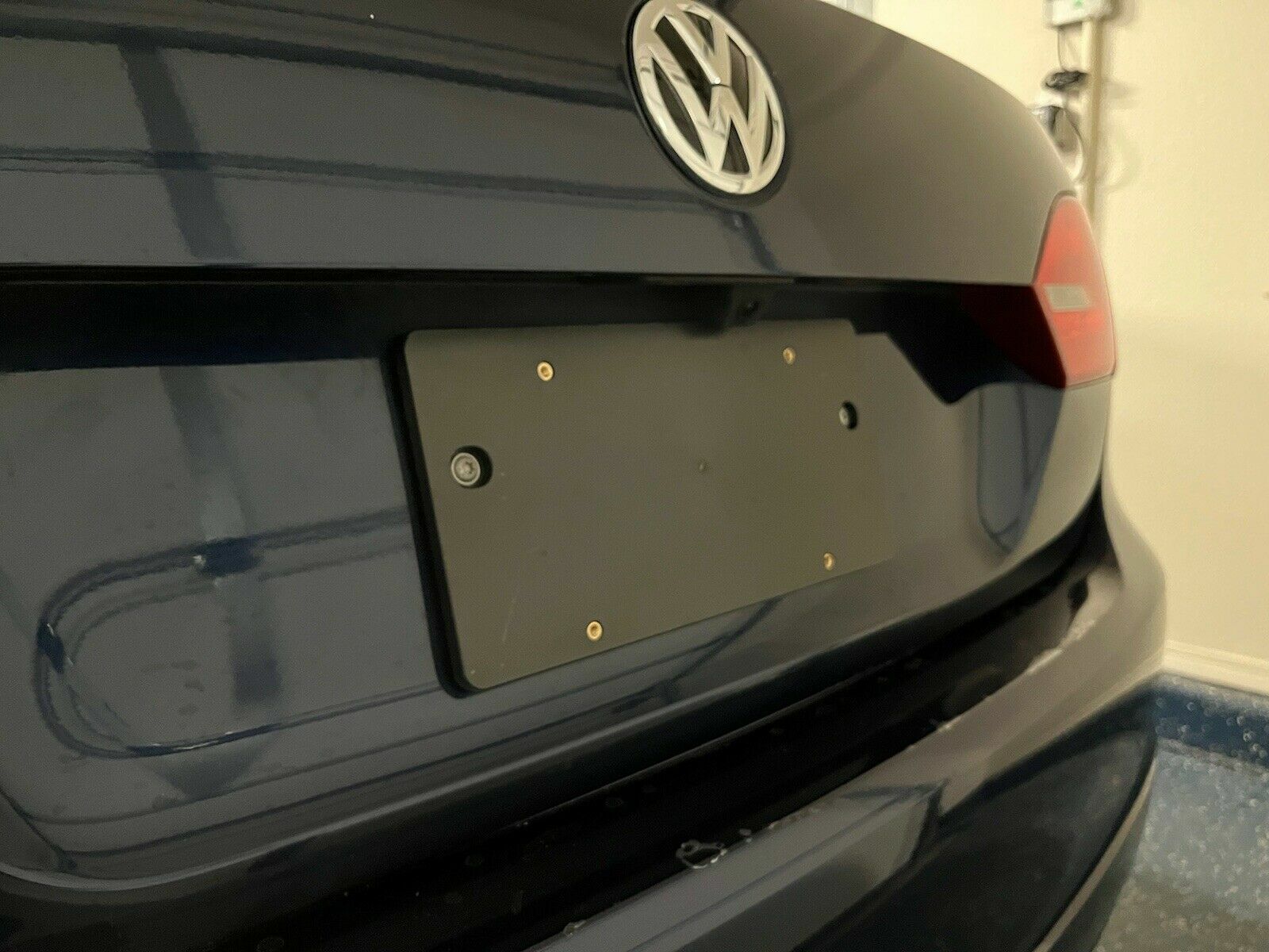Rear License Plate Tag Mounting Holder Bumper Bracket for VW JETTA ...