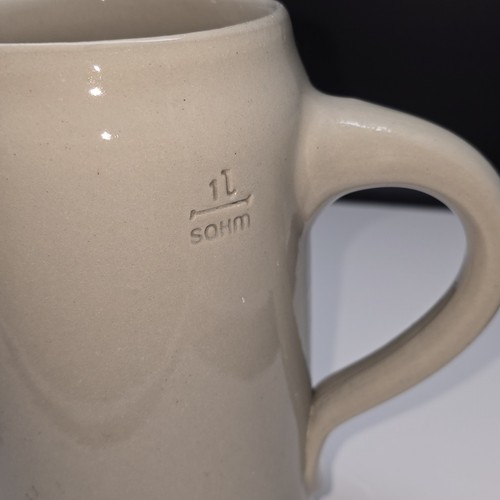 Vintage German Dinkelacker 1 Liter Stoneware Beer Stein 200 Year ...