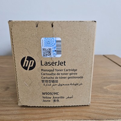 1 HP W9092MC OEM YELLOW Laser Toner Cartridge-SEALED BOX 2024 | eBay