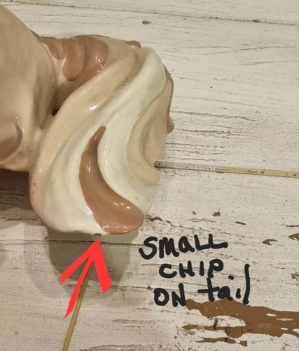 KAY FINCH PEKINGESE DOG Pink/White Ceramic Vintage 40s CALIFORNIA | eBay