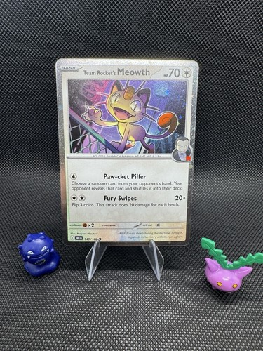 Team Rocket's Meowth (Cosmos Holo) 149/182 Miscellaneous Cards ...