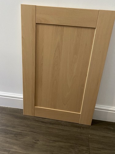 BEECH COLOURED KITCHEN UNIT DOOR 500MM X 720MM STOCK DZ661 | eBay UK