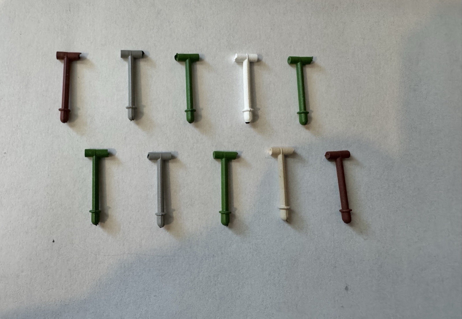 10 Athearn HO Scale Smoke Stacks for Wide Vision & Cupola Cabooses ...