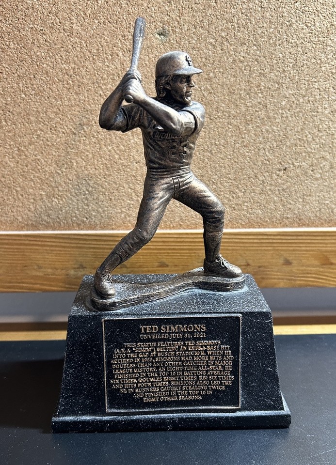 St. Louis Cardinals Ted Simmons Statue SGA Giveaway Brand New No Box | eBay