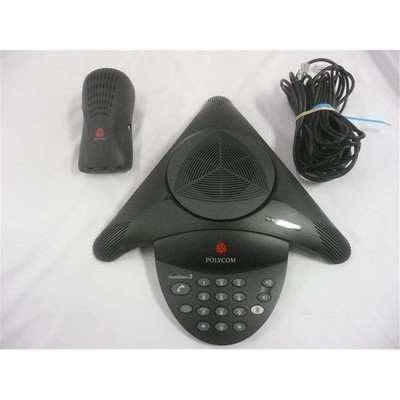 POLYCOM 2201-15100-601 Soundstation 2 Non-Display Conference Phone | eBay