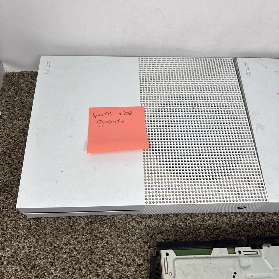 Xbox One S And PlayStation 4 Video Game Console Lot FOR PARTS OR REPAIR ...