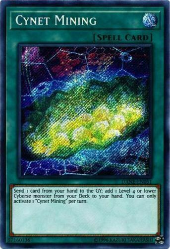 CYNET MINING *** SECRET RARE MINT/NM DANE-EN051 YUGIOH! | eBay