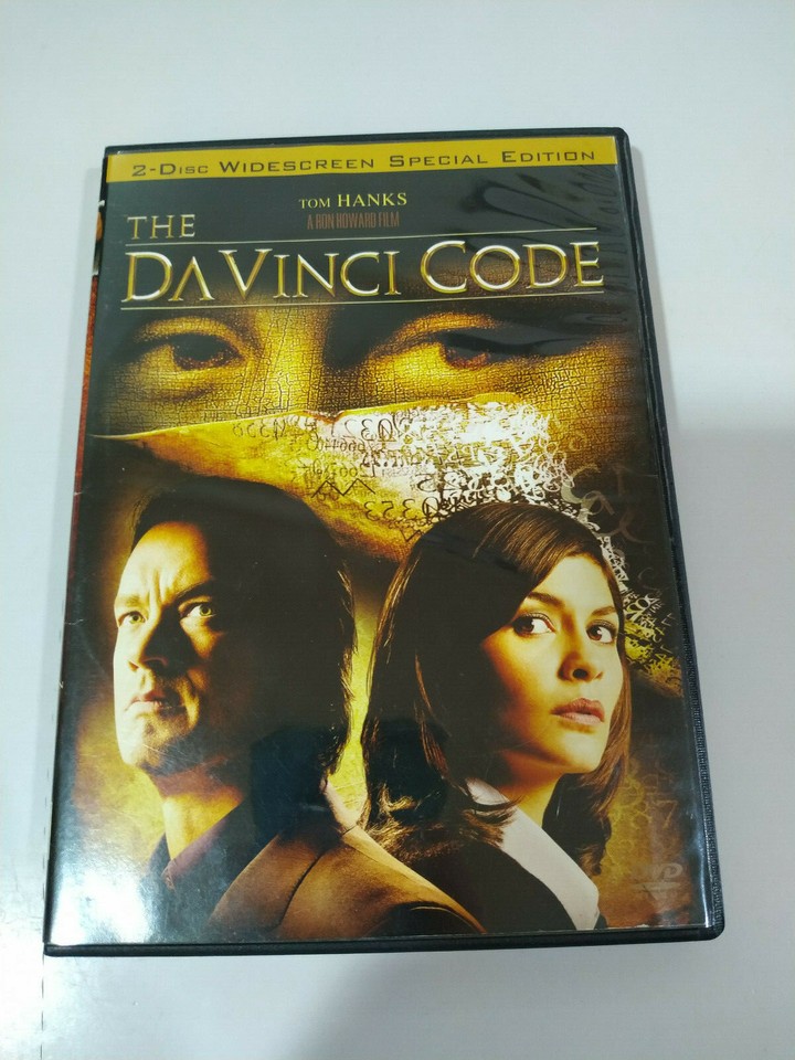 The Da Vinci Code 2 x DVD + Extras Tom Hanks English Español Français ...
