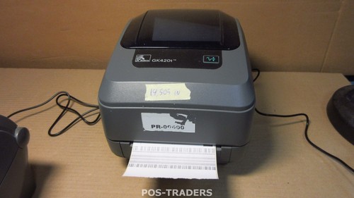 Zebra GK420T Label Printer 203Dpi USB SERIAL Printer GLS DPD UPS 19.505 ...
