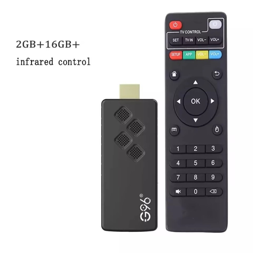 G96 TV Stick Android13.0 Ram ROM 8/16GB Dual-Band Player Bluetooth ...